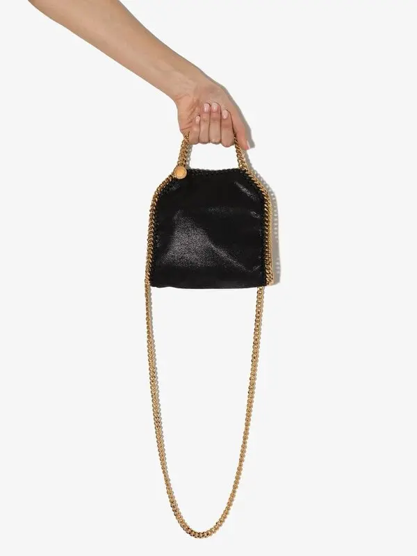 Stella McCartney Falabella Tiny Crossbody Bag - Black