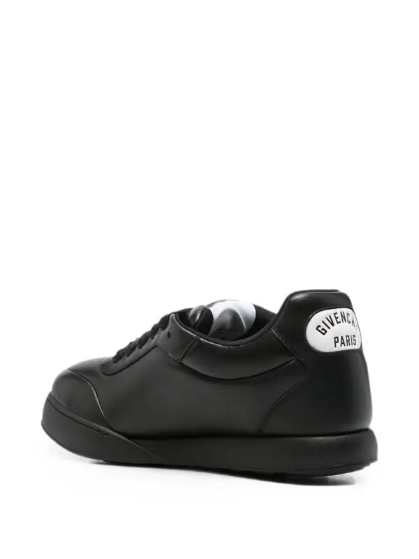Givenchy Yard Leather Lace-up Sneakers - Black