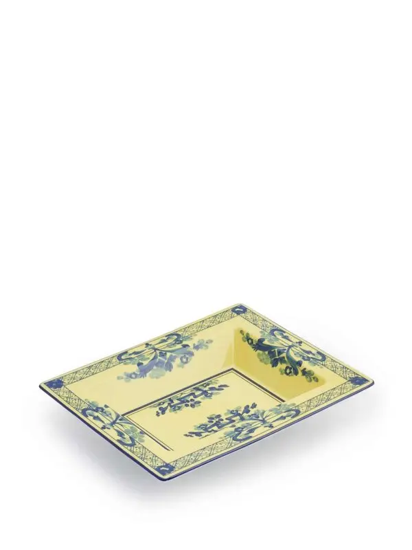 GINORI 1735 Oriente Italiano Rectangular Porcelain Tray