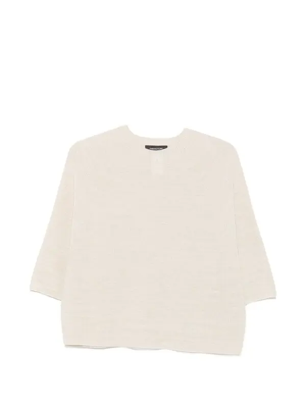 Fabiana Filippi Cotton Blend T-shirt - White