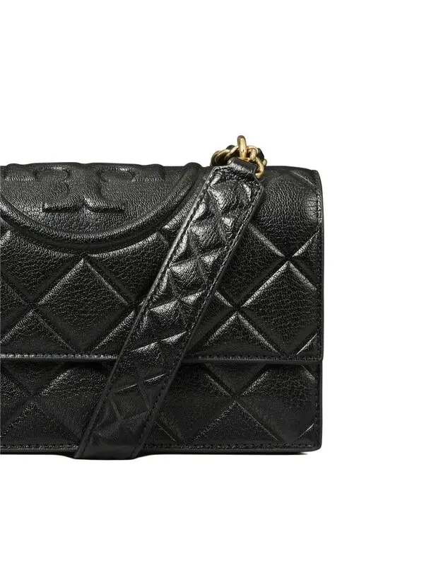 Tory Burch Fleming Small Leather Crossbody Bag