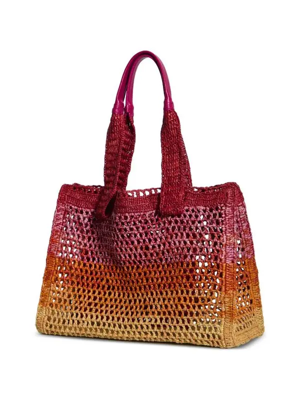 Chloé Raffia Tote Bag - Multi