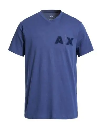 Armani Exchange T-shirt Bright Size Cotton - Navy