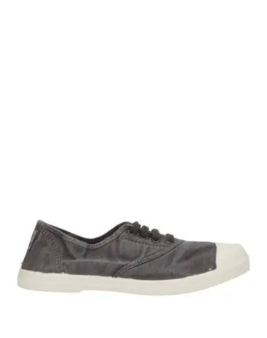 NATURAL WORLD Organic Cotton Lace-up Sneakers - Black