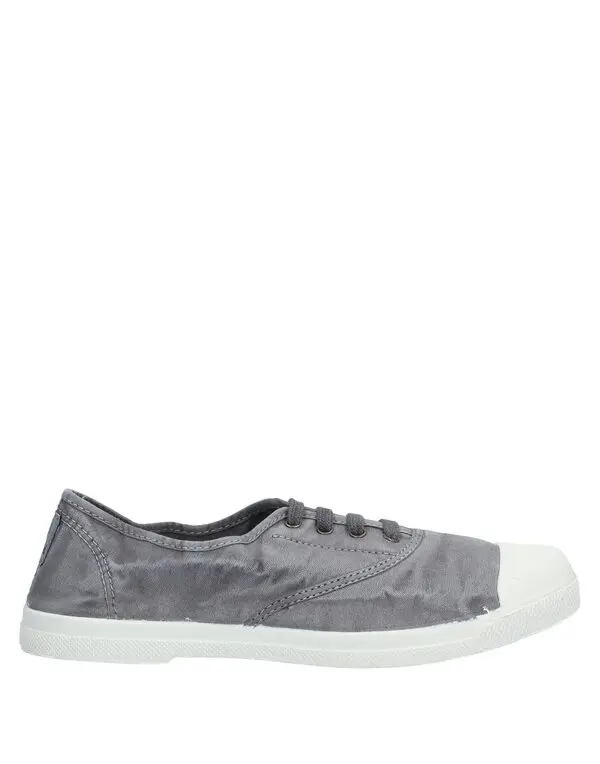 NATURAL WORLD Organic Cotton Faded Low-top Sneakers - Grey