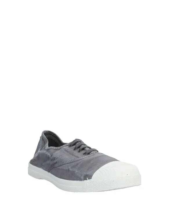 NATURAL WORLD Organic Cotton Faded Low-top Sneakers - Grey