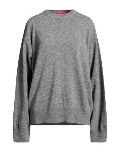 ANIYE BY Ribbed Crewneck Sweater In Polyamide, Wool, Viscose, Cashmere, And Elastane - Grey