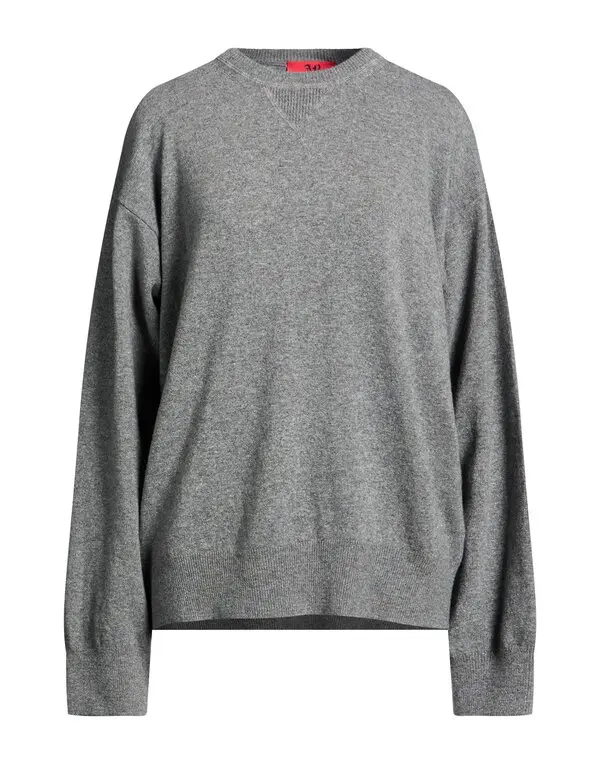 ANIYE BY Ribbed Crewneck Sweater In Polyamide, Wool, Viscose, Cashmere, And Elastane