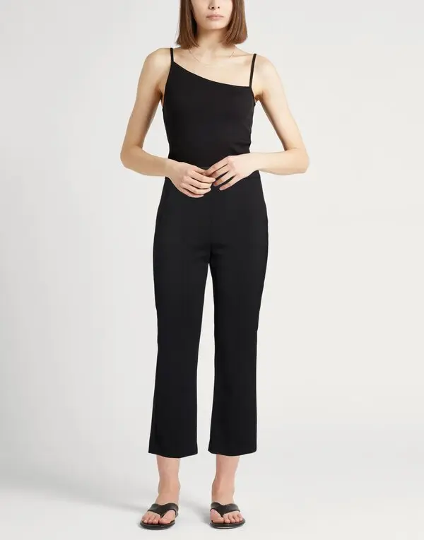 Max Mara Pants Size Virgin Wool, Elastane - Black