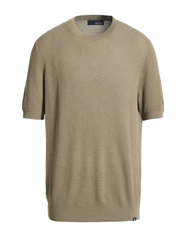 LARDINI Military Cotton Crewneck Sweater