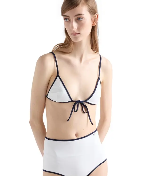 Prada Jersey Bikini Top