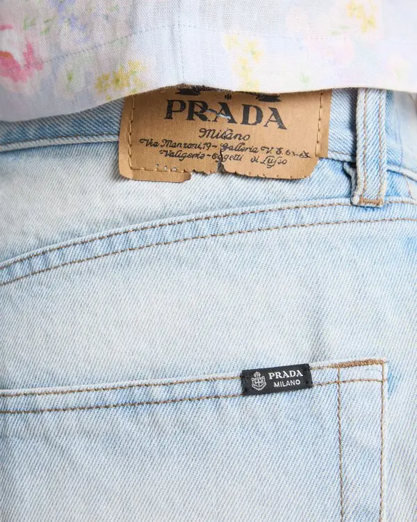 Prada Denim Bermudas