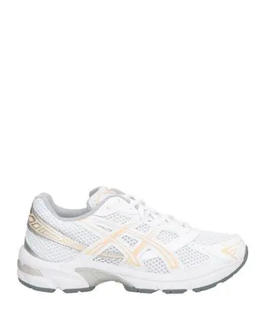 Asics Low-top Sneakers In Textile Fibers And Synthetic Material - White