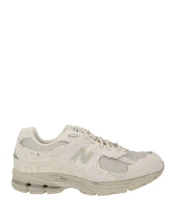 NEW BALANCE 2002 Suede And Mesh Sneakers - Grey
