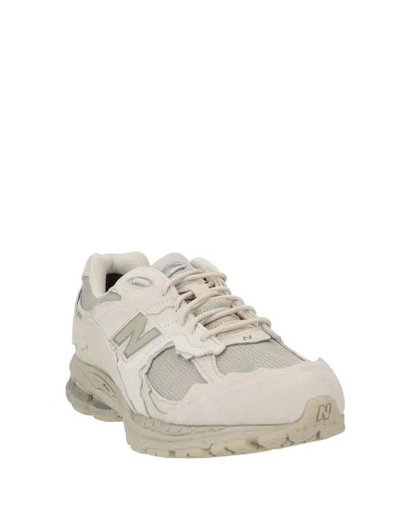 NEW BALANCE 2002 Suede And Mesh Sneakers - Grey