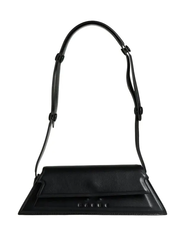 Marni Leather Shoulder Bag - Black