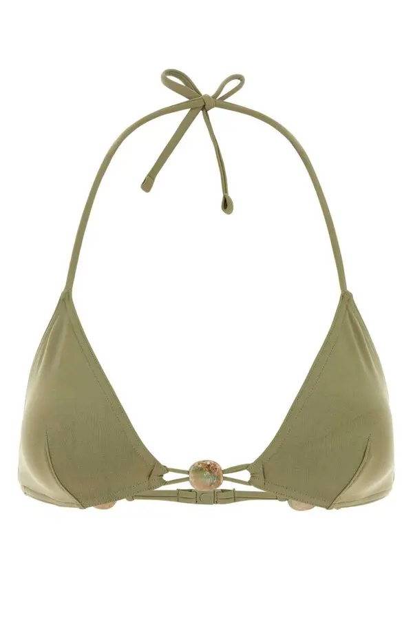 ERES Sage Stretch Nylon Alva Bikini Top - Green
