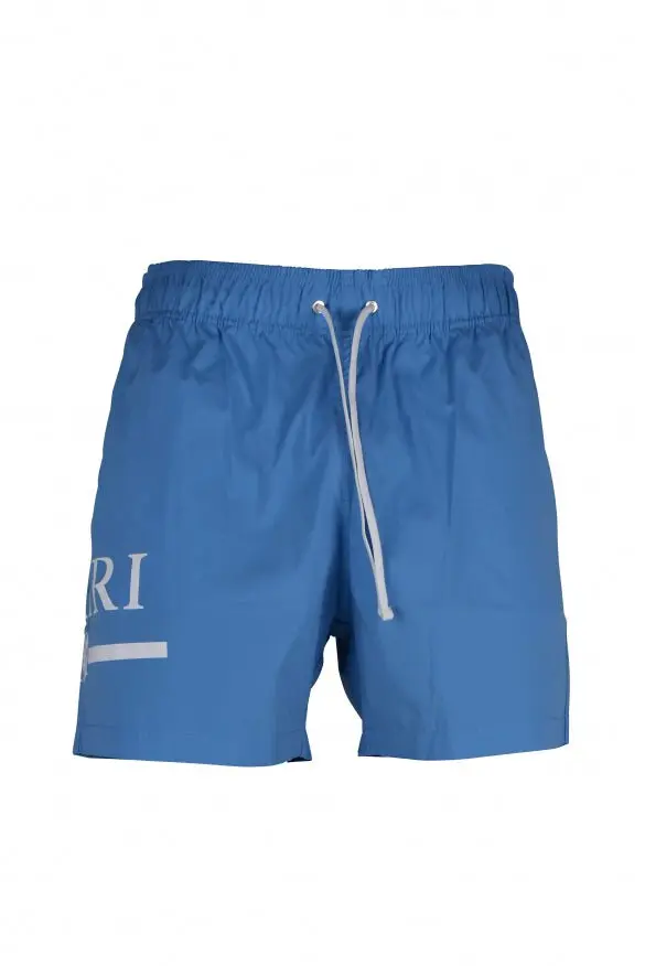Amiri Printed Swim Shorts - Blue