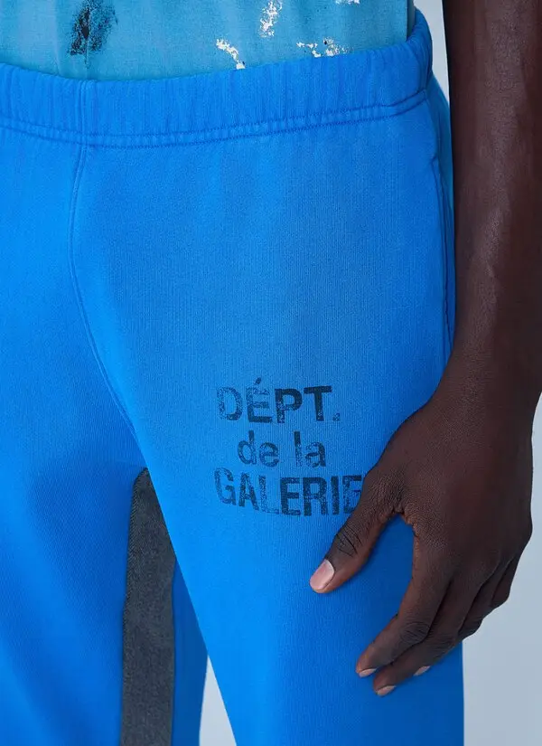 GALLERY DEPT. Logo Motif Flare Track Pants