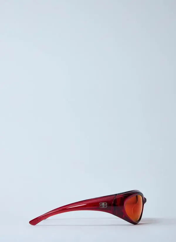 Balenciaga Sporty B Round Af Sunglasses