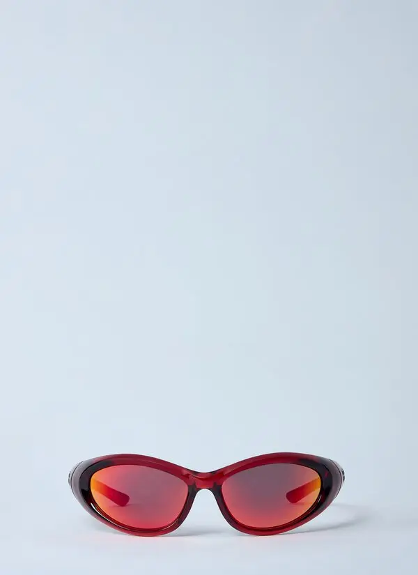 Balenciaga Sporty B Round Af Sunglasses