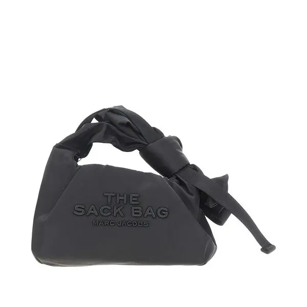 Marc Jacobs The Bow Nylon Mini Sack Bag - Black