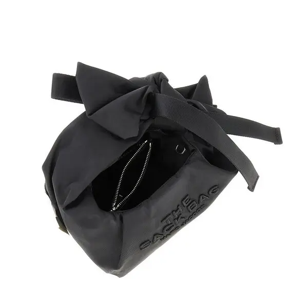 Marc Jacobs The Bow Nylon Mini Sack Bag - Black