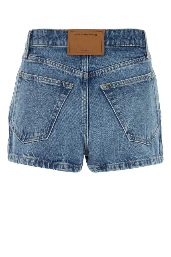 Alexander Wang Denim Shorts - Blue