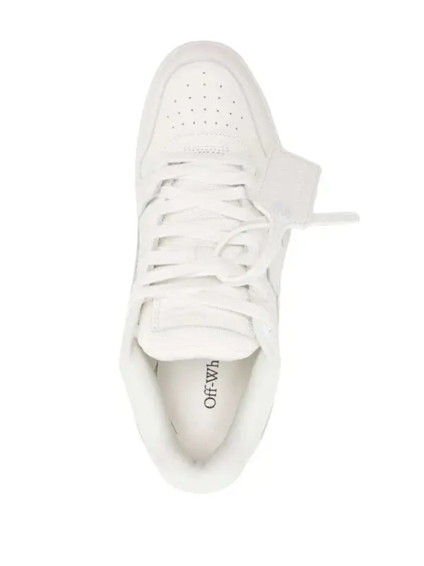 Off-White Off Out Of Office Leather Sneakers