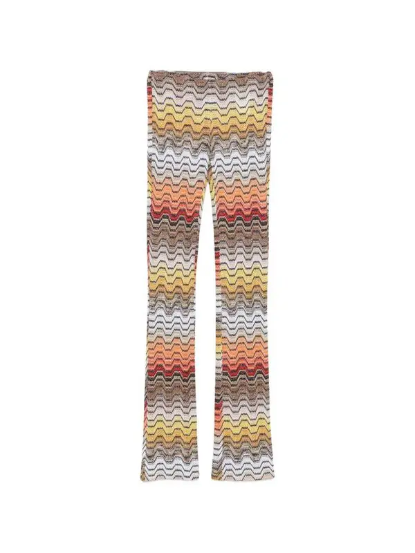 Missoni Zigzag Knit Trousers - Multicolor