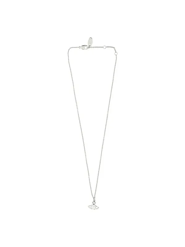 VIVIENNE WESTWOOD Reina Pendant Necklace - Gray
