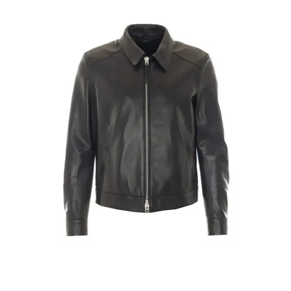 TOM FORD Leather Jacket - Black