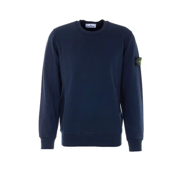 Stone Island Crewneck Logo Sweatshirt