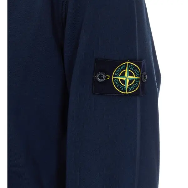 Stone Island Crewneck Logo Sweatshirt