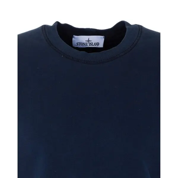 Stone Island Crewneck Logo Sweatshirt