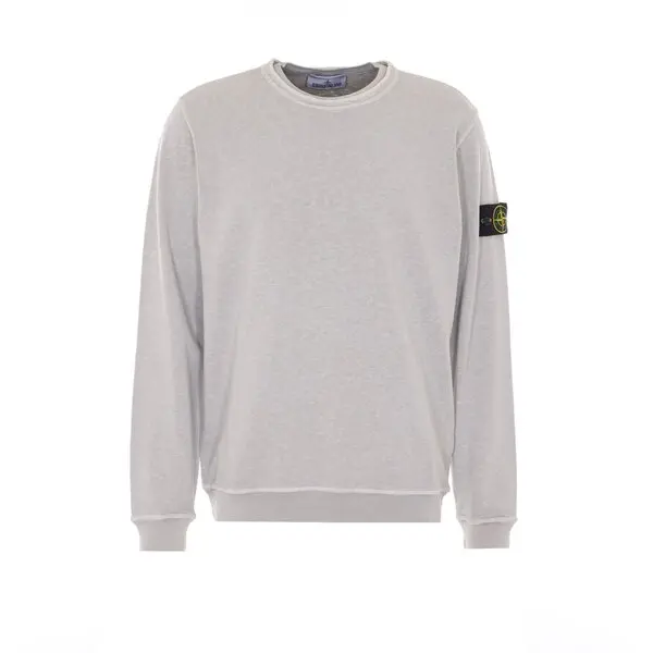 Stone Island Crewneck Logo Sweatshirt