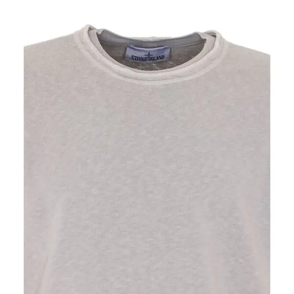 Stone Island Crewneck Logo Sweatshirt