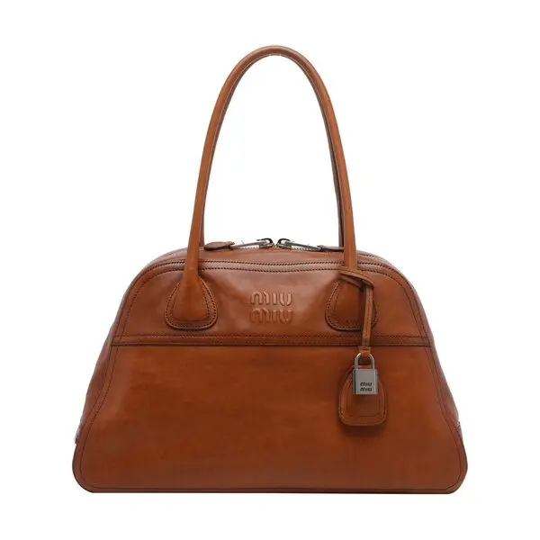Miu Miu Vivant Handbag - Brown
