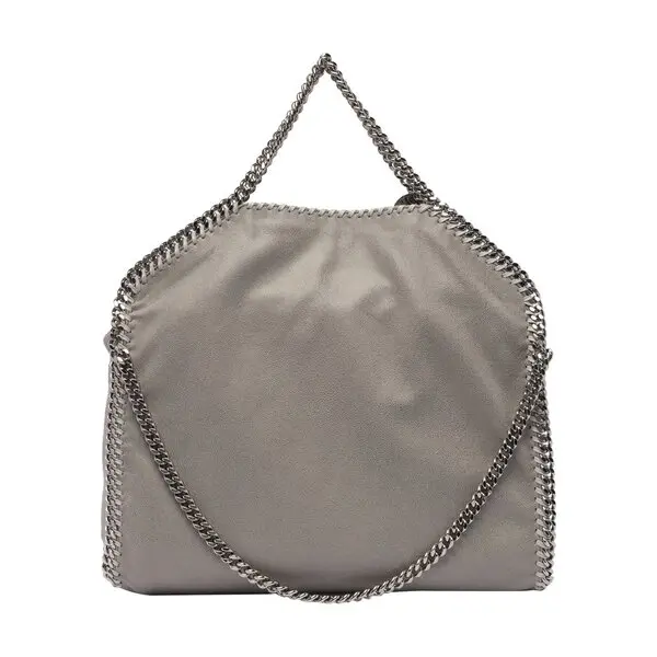 Stella McCartney Falabella Tote Bag With Silver Piping