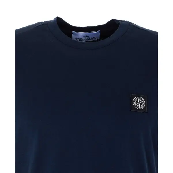 Stone Island Logo T-shirt - Blue
