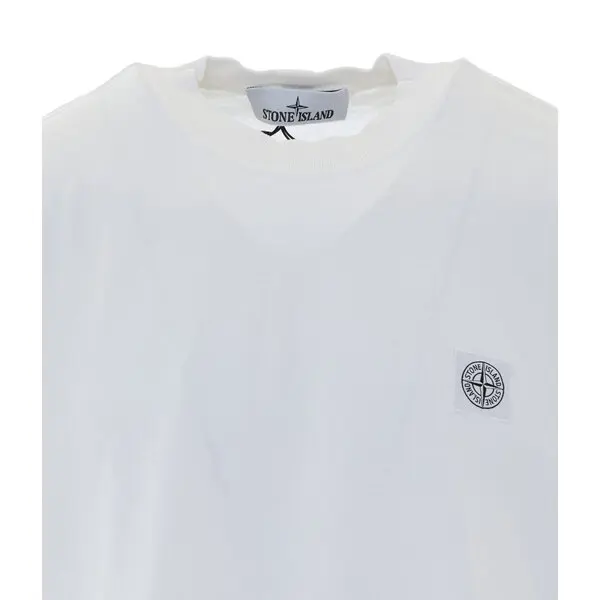 Stone Island Logo T-shirt - White