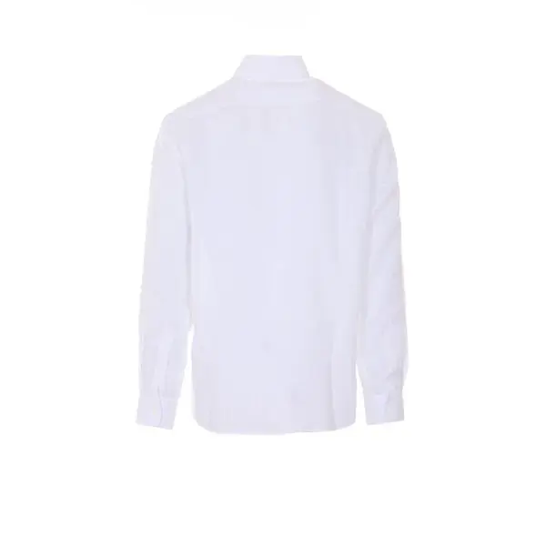 Brunello Cucinelli Linen Easy Fit Shirt - White