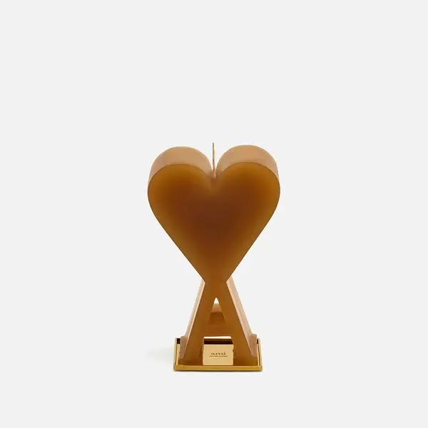 AMI Paris De Coeur Candle Beige