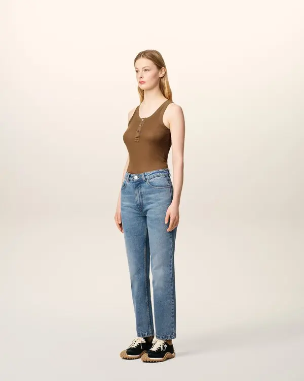 AMI Paris Classic Fit Indigo Denim Jeans