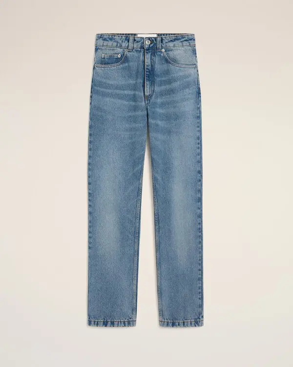 AMI Paris Classic Fit Indigo Denim Jeans