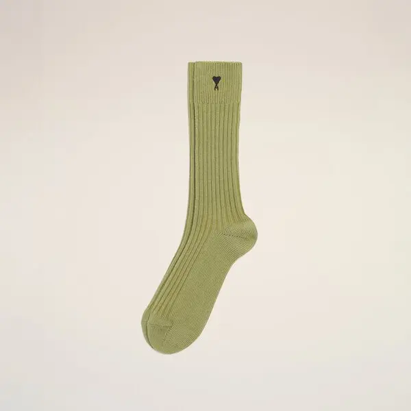 AMI Paris Cotton De Coeur Socks