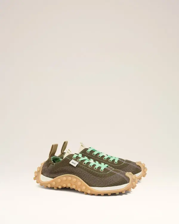 AMI Paris Mesh Mirage Sneakers - Bronze