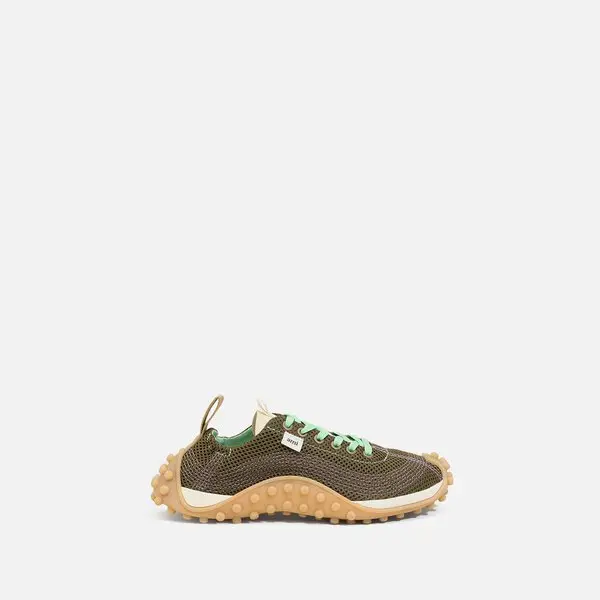 AMI Paris Mesh Mirage Sneakers - Bronze
