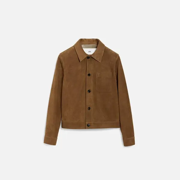 Ami De Coeur Leather Jacket