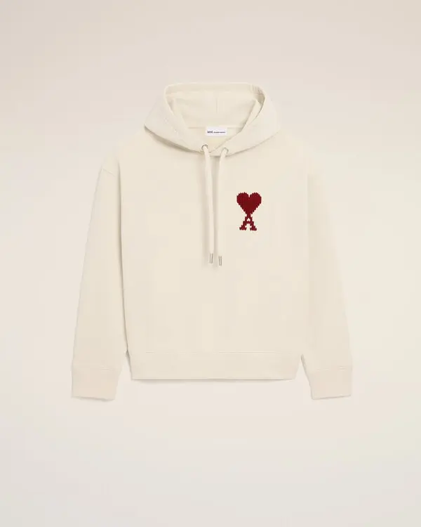 Ami De Coeur Hoodie - Moonlight / Sunset Red